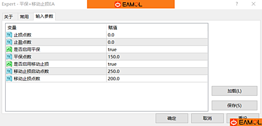 平保+移动止损ea-EAMQL官网