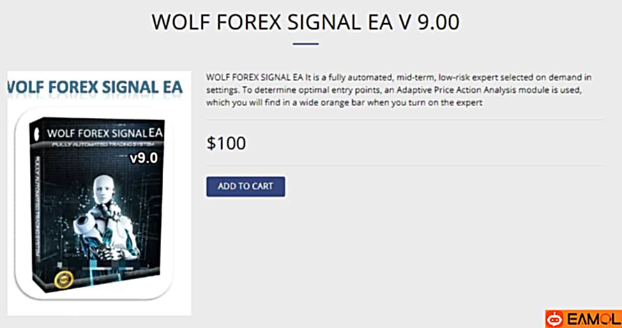 【WOLF FOREX SIGNAL EA V 10.3】fully automated, mid-term, low-risk 100$ price-EAMQL官网