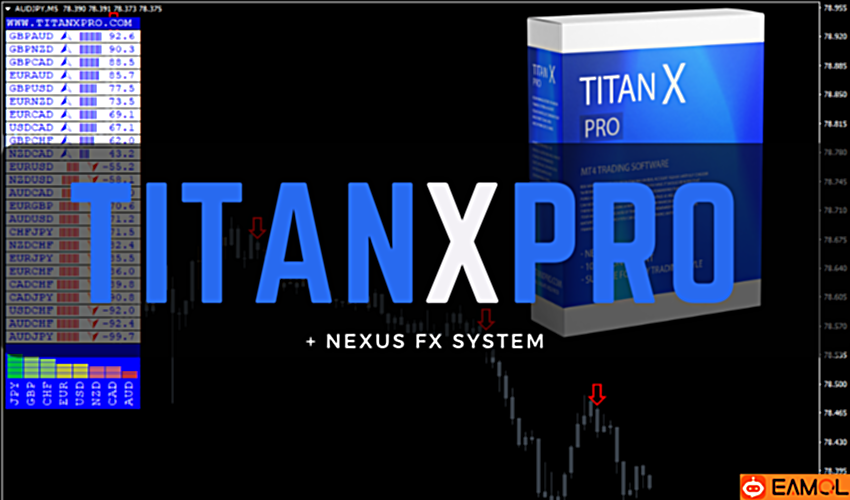 【泰坦】TITANX PRO指标是一种非重绘交易算法，旨在从次要和主要趋势中获得最大利润-EAMQL官网